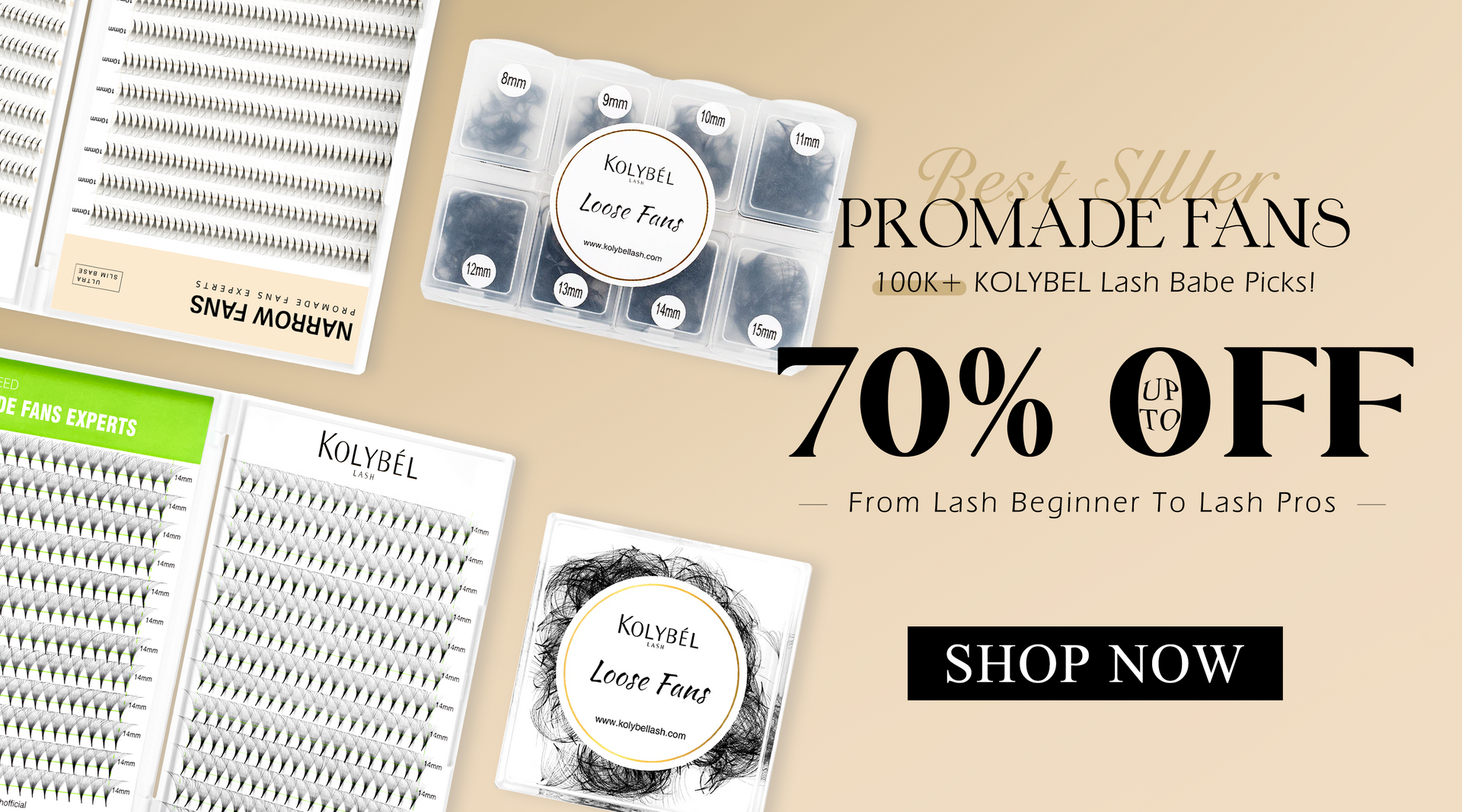 Professional Volume Lashes Extensions Suppliers | Kolybellash