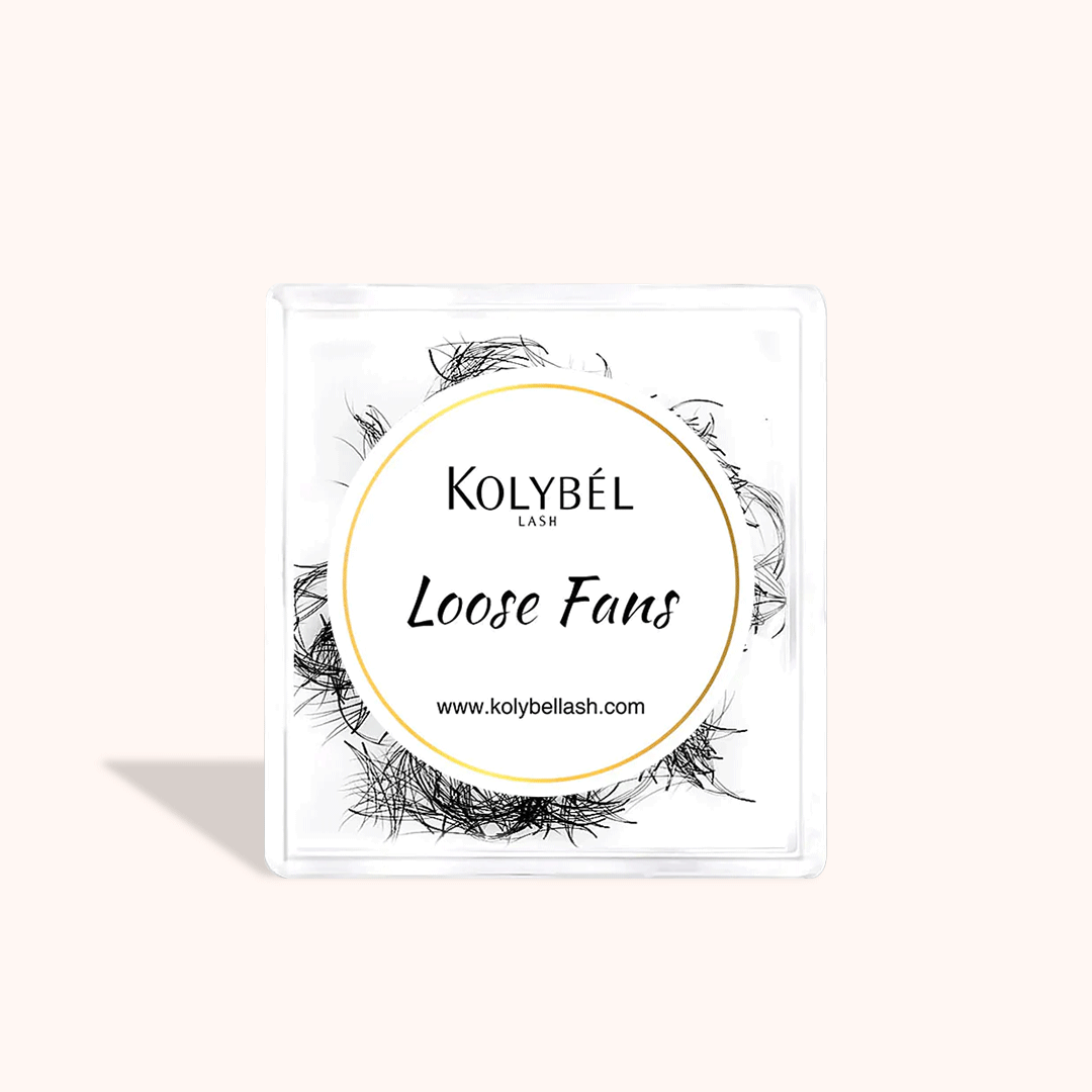 3D Handmade Pointy Base Premade Volume Loose Fans(500Fans) – Kolybel