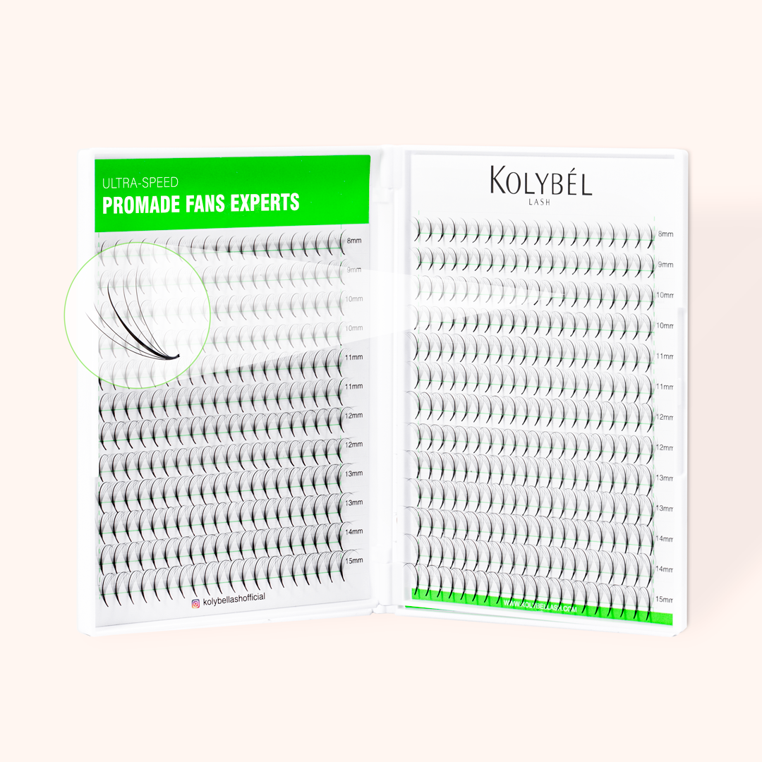 5D Wispy Promade Pointy Base Volume Lash Fans(500 Fans) US – Kolybel