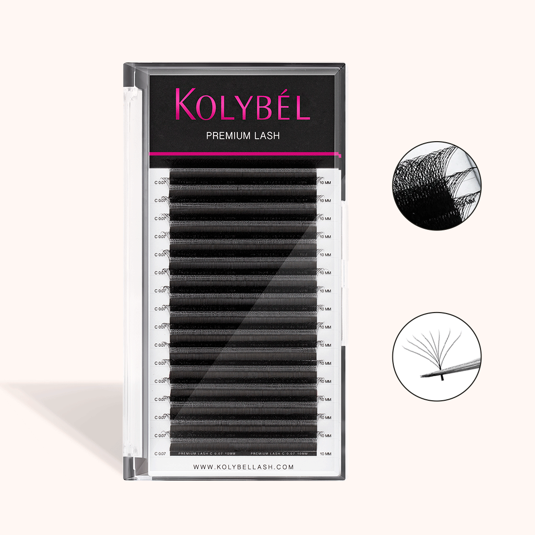 W Style 8D Premade Volume Fan Lashes (16 Rows) US – Kolybel